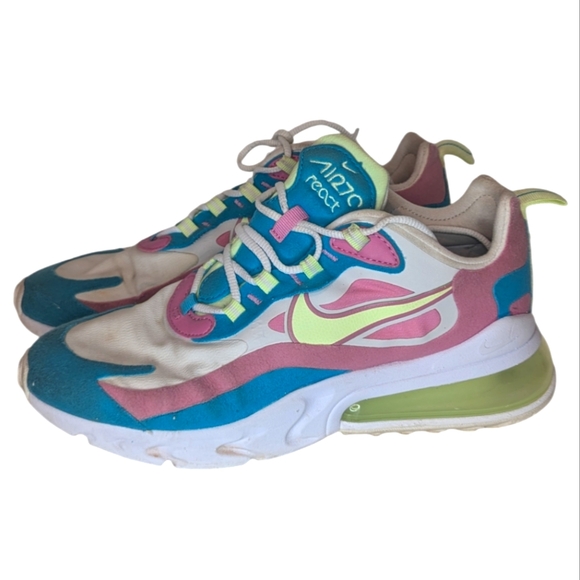 Nike | Shoes | Womans Nike Air Max 27 React Pastels Size 8 Womans Nike ...